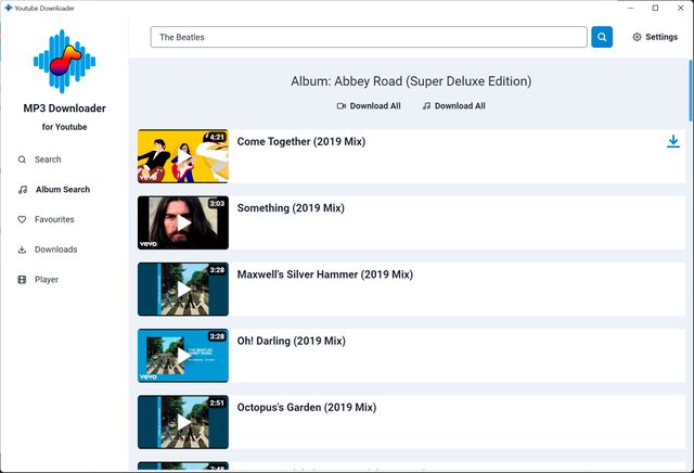 Gratis MP3 Downloader voor YouTube - Windows en Mac software